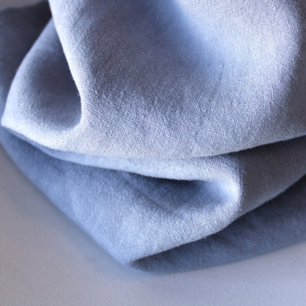 Washed Linen - Shark – Former and Latter Fabrics