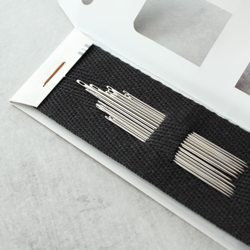 Bohin Hand Sewing Needles - Straw Milliners 3/9 – Former and Latter Fabrics